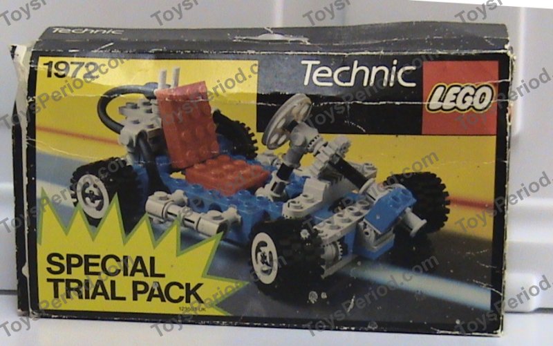LEGO 1972 Go-Cart Instructions and Parts List
