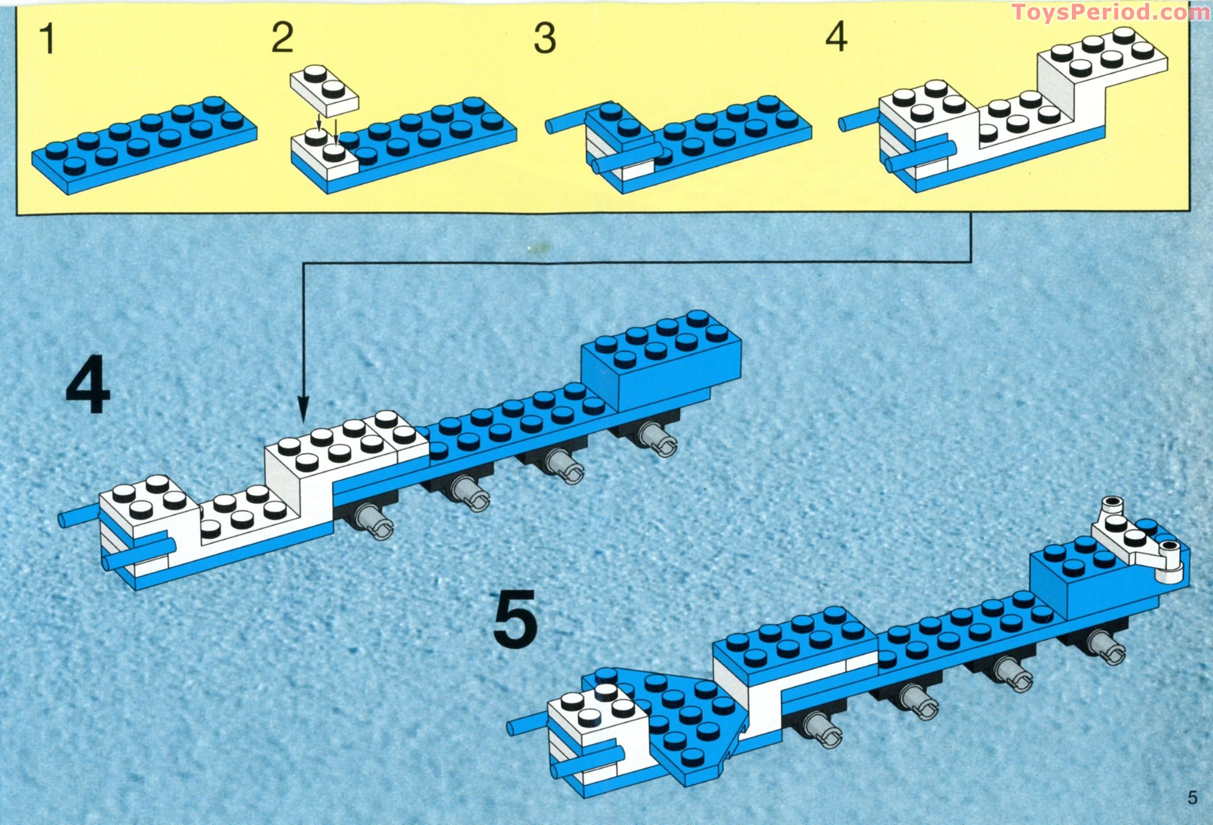 LEGO 6898 Ice-Sat V Instructions and Parts List