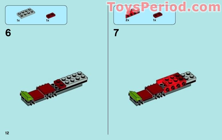 LEGO 70001 Crawley's Claw Ripper Instructions and Parts List