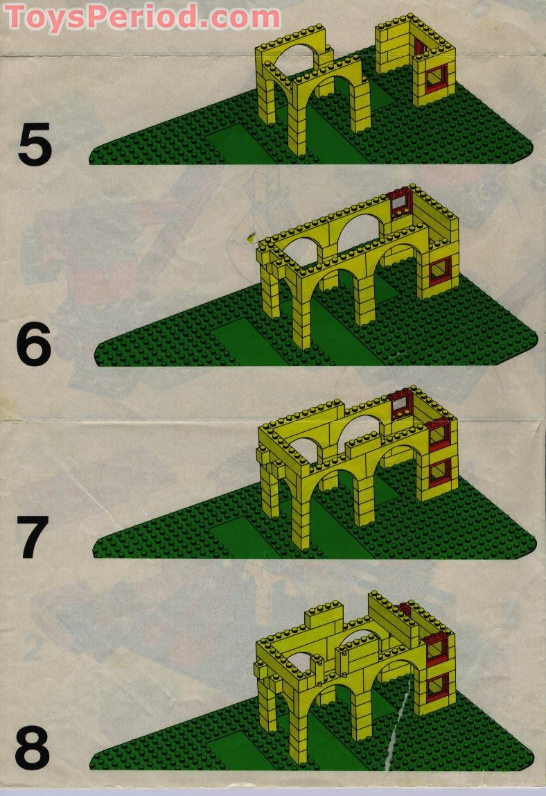 LEGO 360-1 Gravel Quarry Instructions and Parts List