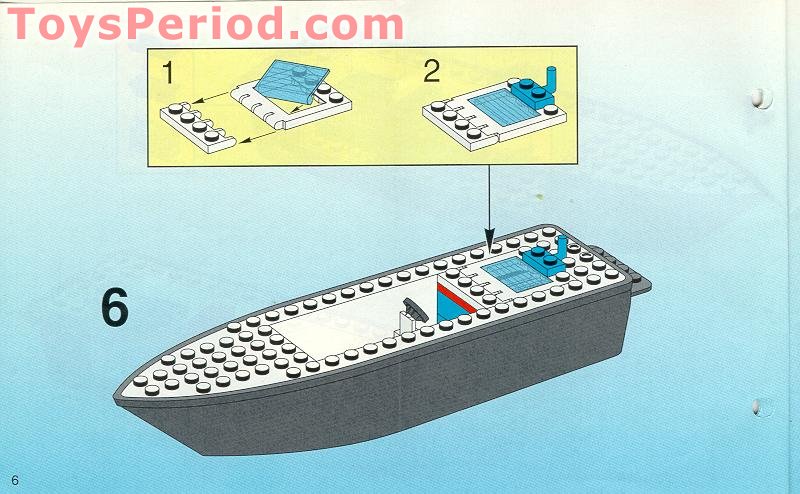 LEGO 4002 Riptide Racer Instructions and Parts List