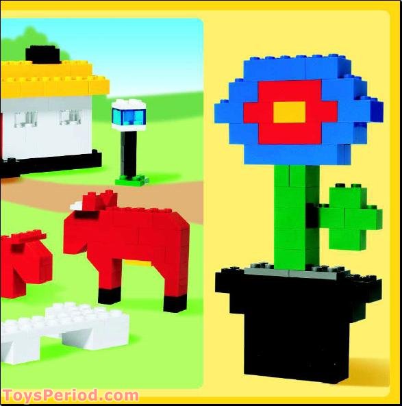 LEGO 4028 World of Bricks Blue Bucket Instructions and Parts List