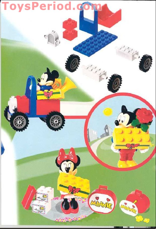LEGO 4165 Minnie's Birthday Party Instructions and Parts List