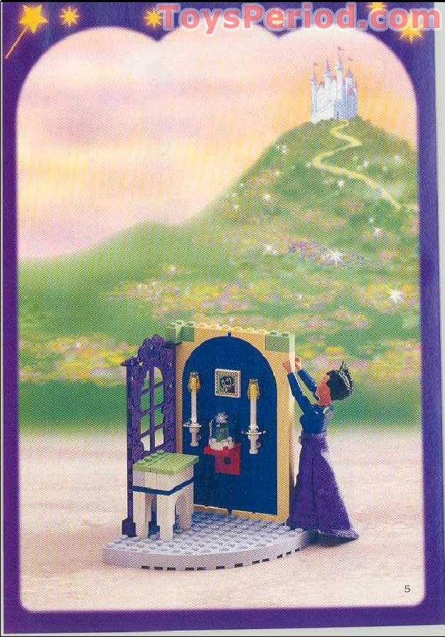 LEGO 5826 The Queen's Chamber Instructions and Parts List