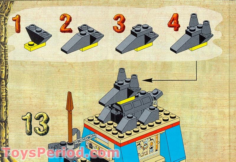 LEGO 5938 Oasis Ambush Instructions and Parts List