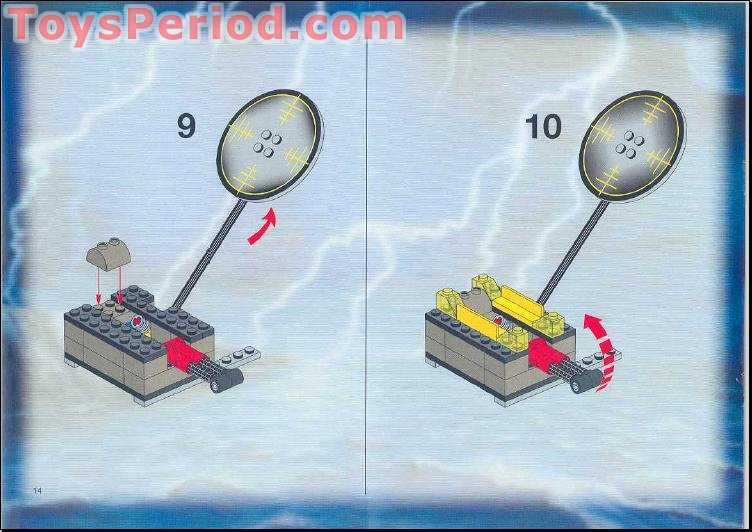 LEGO 6775 Alpha Team Bomb Squad Instructions and Parts List