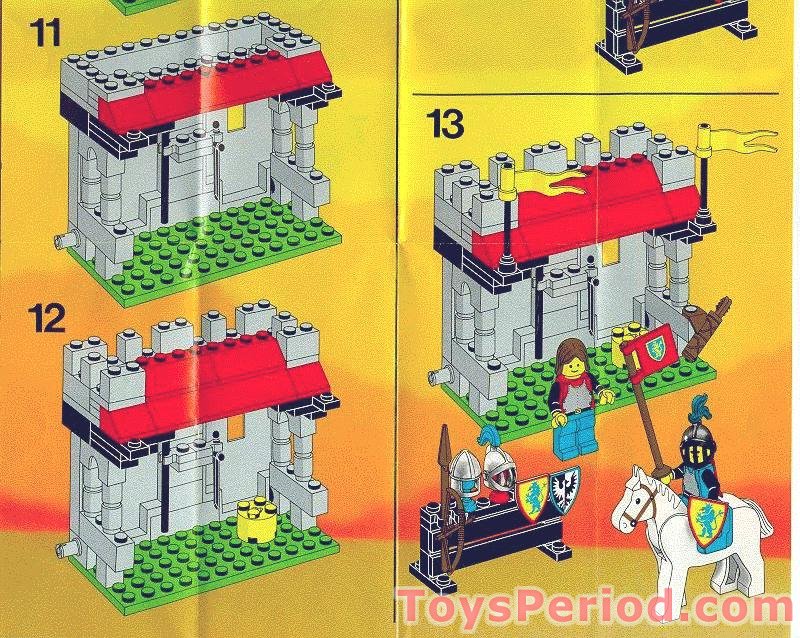 LEGO 6041 Armor Shop Instructions and Parts List