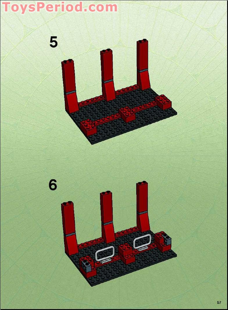 LEGO 8759 Battle of Metru Nui Instructions and Parts List
