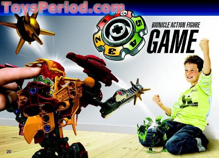 LEGO 8988 Gelu Instructions and Parts List