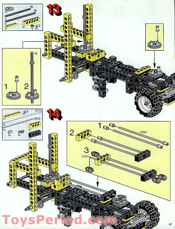 LEGO 8074 Universal Building Set with Flex System Instructions and ...