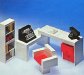 LEGO 295 Secretary's Desk Instructions and Parts List