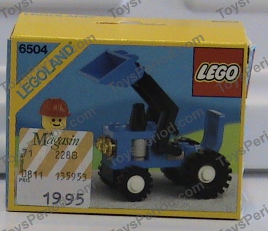 LEGO 6504 Tractor Instructions and Parts List