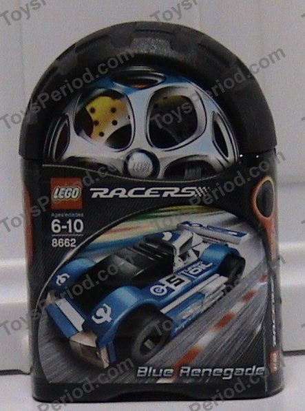 LEGO 8662 Blue Renegade Instructions and Parts List
