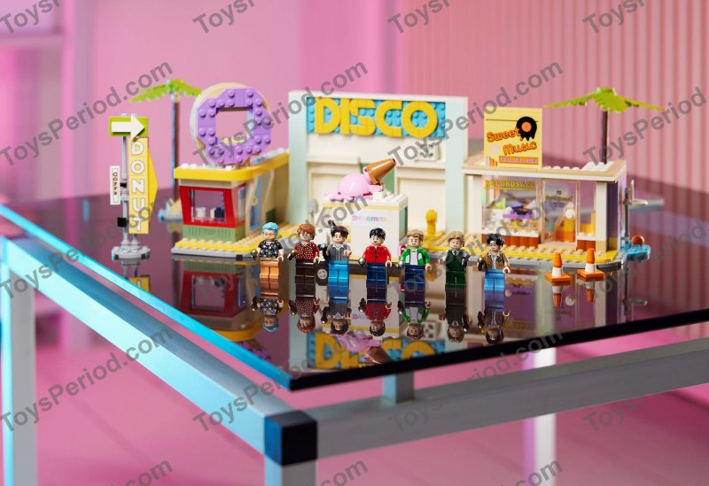 LEGO 21339 BTS Dynamite Set Parts List