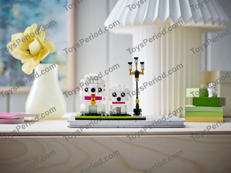LEGO 40546 Poodle Set Parts List