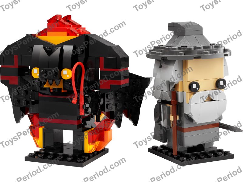 LEGO 40631 Gandalf the Grey & Balrog Set Parts List