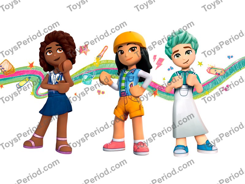 LEGO 41728 Heartlake Downtown Diner Set Parts List