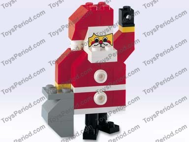 LEGO 1127 Santa Instructions and Parts List