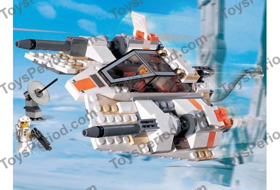 LEGO 4500-1 Rebel Snowspeeder (Redesign), Blue Box Instructions and ...