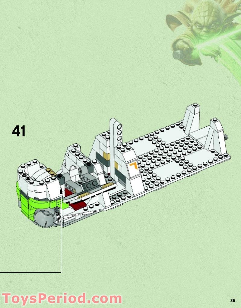 LEGO 75021 Republic Gunship Instructions and Parts List