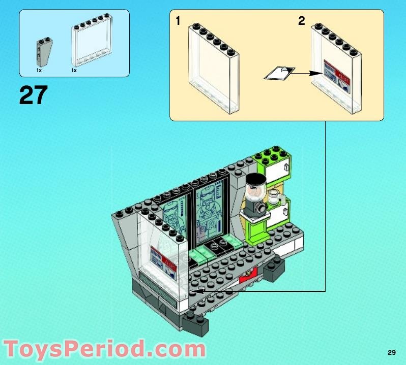 LEGO 76007 Iron Man: Malibu Mansion Attack Instructions and Parts List