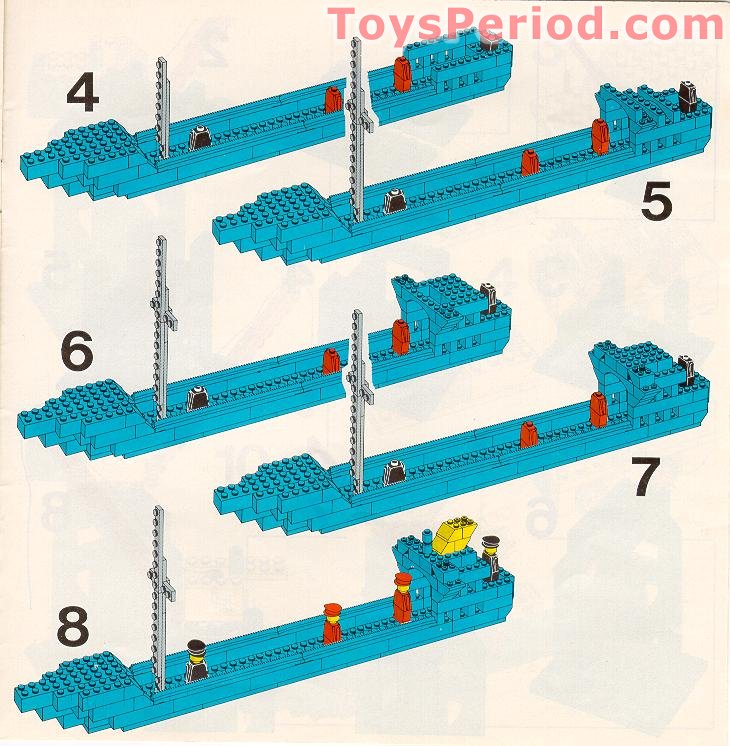 LEGO 402-1 Universal Building Set Instructions and Parts List