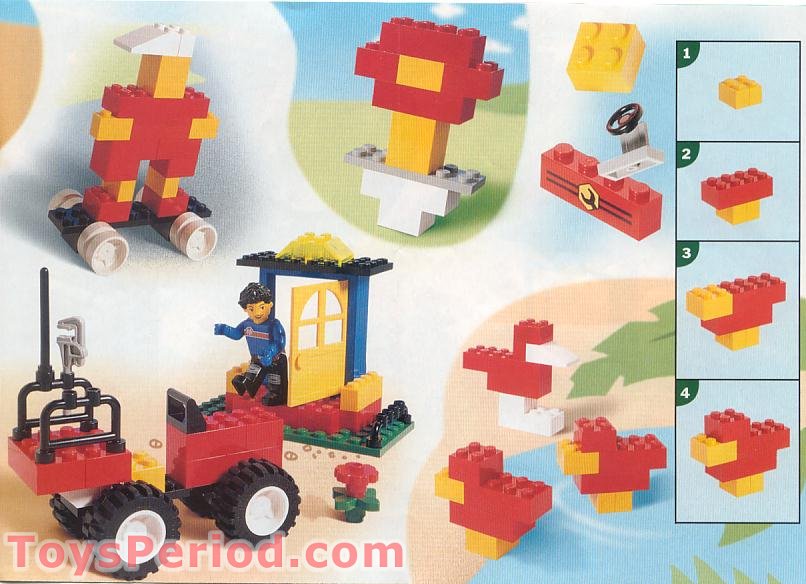LEGO 4173 Max's Pitstop Instructions and Parts List