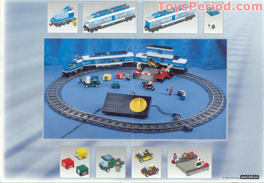 LEGO 4560 Railway Express Instructions and Parts List