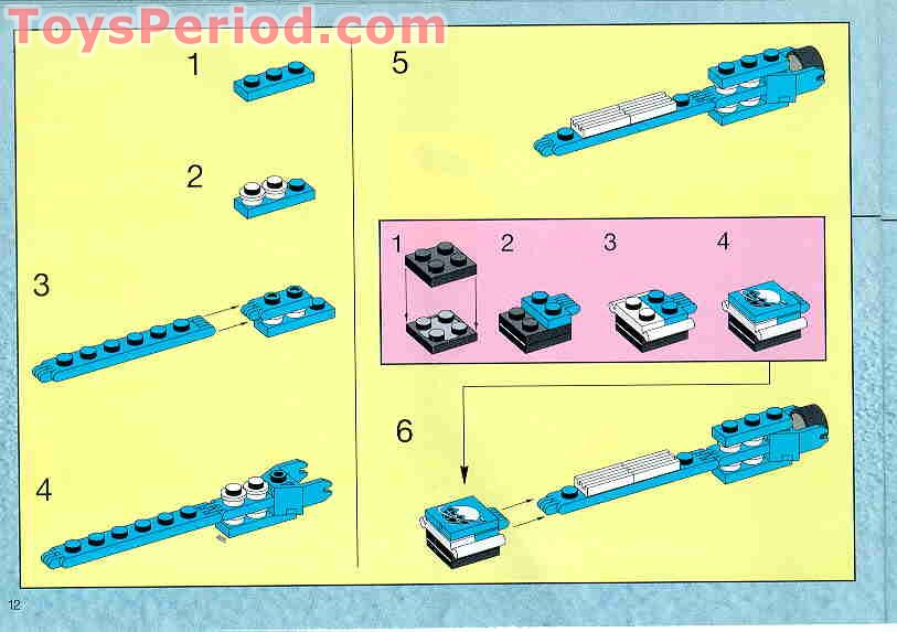LEGO 6898 Ice-Sat V Instructions and Parts List