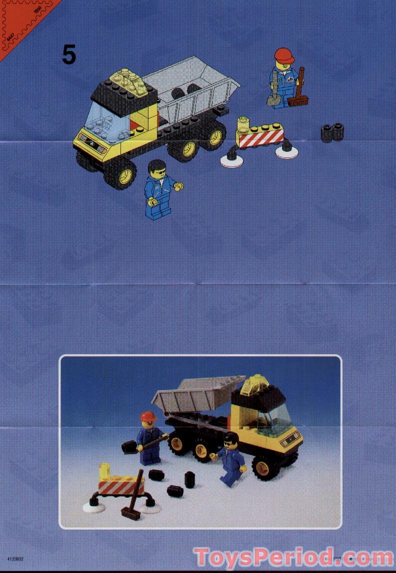 LEGO 6447 Dumper Instructions and Parts List