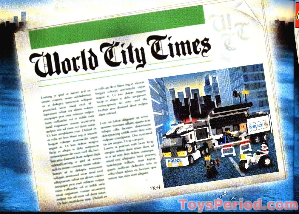 LEGO 7047 Coast Watch Hq Instructions and Parts List