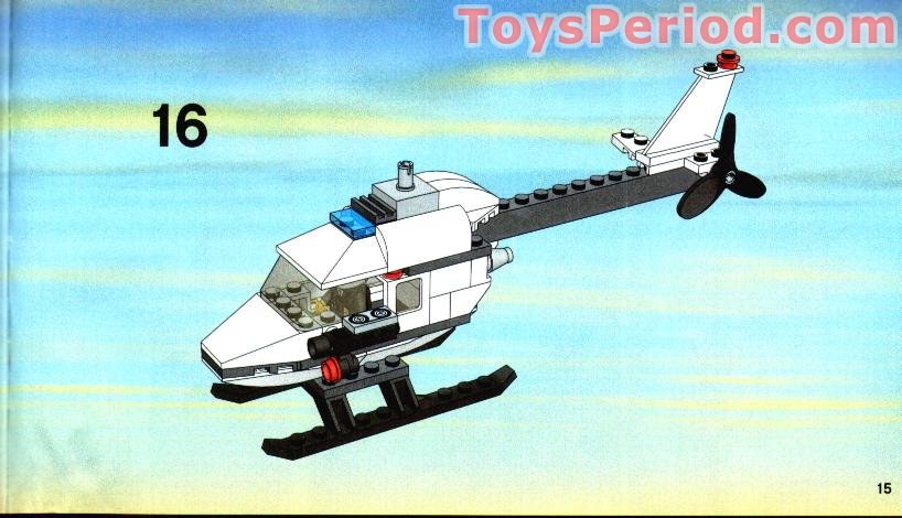 LEGO 7237-1 Police Station - with Light-Up Minifig Instructions and ...