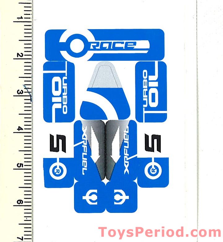 LEGO 8662 Blue Renegade Instructions and Parts List