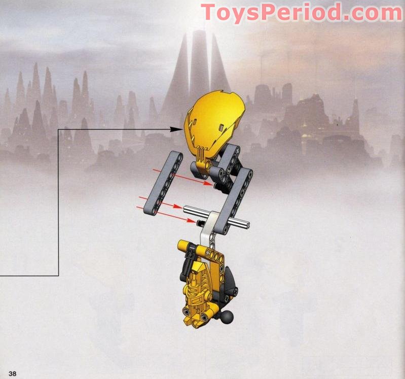 LEGO 8755 Keetongu Instructions and Parts List