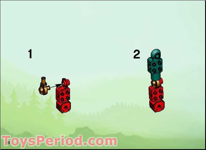 LEGO 8785-1 Santis (USA Version with 3 Cards) Instructions and Parts List