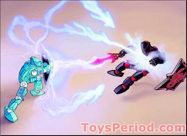 LEGO 8784-1 Rascus (USA Version with 3 Cards) Instructions and Parts List