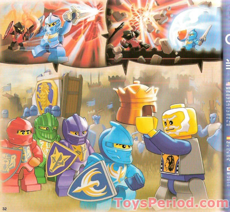 LEGO 8875 King's Siege Tower Instructions and Parts List