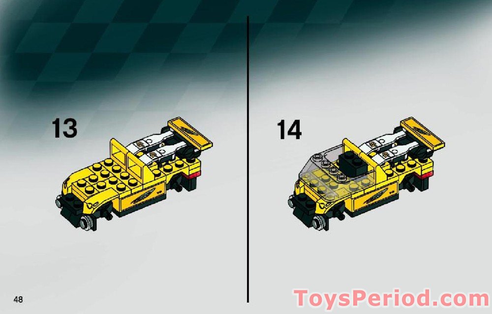 LEGO 8495 Crosstown Craze Instructions and Parts List