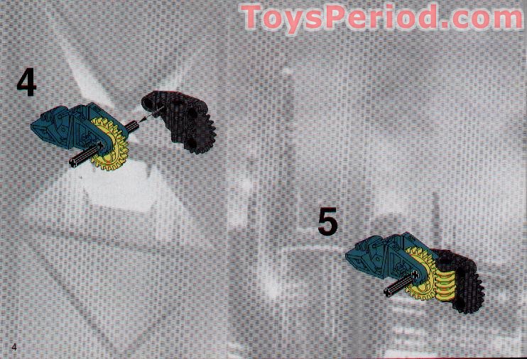 LEGO 8502 City Slizer Instructions and Parts List