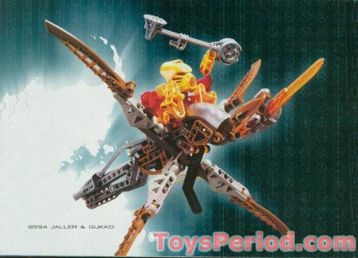 LEGO 8591-1 Vorahk Instructions and Parts List