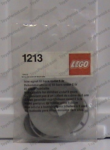 LEGO 1213-1 Space Radar Disks Set Parts List