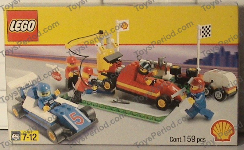 LEGO 2554 Shell Promotional Set - Formula 1 Pit Stop Instructions and ...