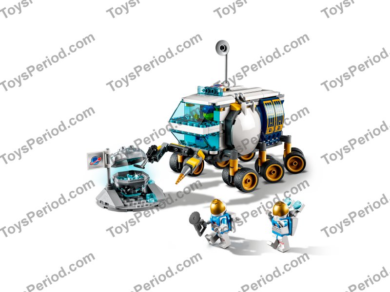 LEGO 60348 Lunar Roving Vehicle Set Parts List