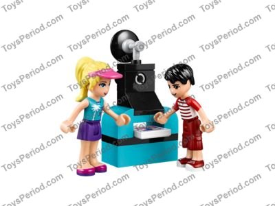 LEGO 41129 Amusement Park Hot Dog Van Set Parts List