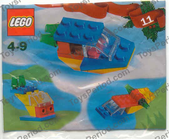 LEGO 4524-12 Advent Calendar 2002, Creator (Day 11) Speedboat Set Parts ...