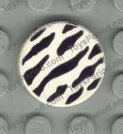 LEGO Sets with Part 4150px15 Tile 2 x 2 Round with Zebra Stripes Pattern