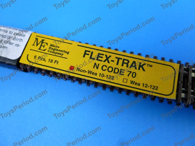 N Track - Micro Engineering 10-122 Flex-Trak N Code 70 18 Foot Bundle