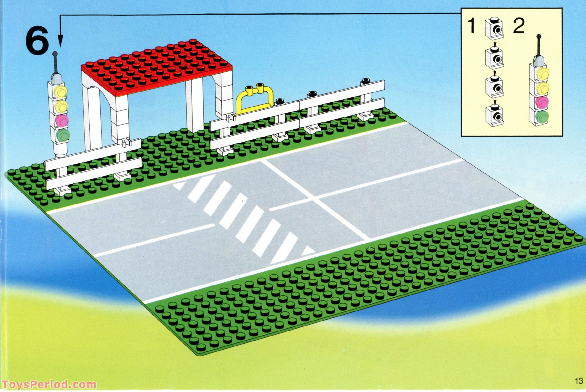 LEGO 6551 Checkered Flag 500 Instructions and Parts List