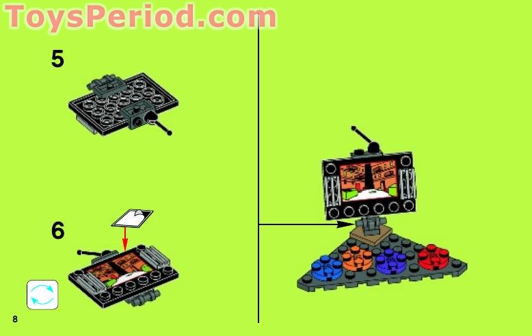 LEGO 79103 Turtle Lair Attack Instructions and Parts List