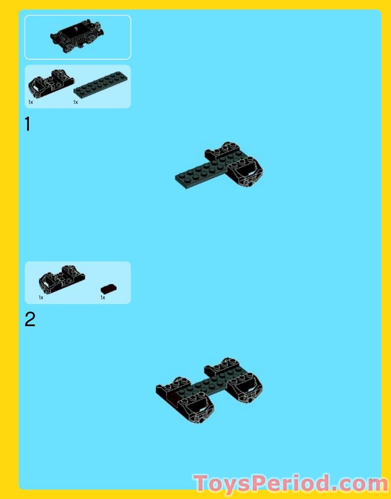 LEGO 10233 Horizon Express Instructions and Parts List
